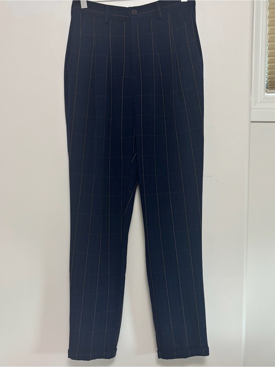 twik | Pants & Jumpsuits | Twik Blue Pinstripe Dress Pants | Poshmark